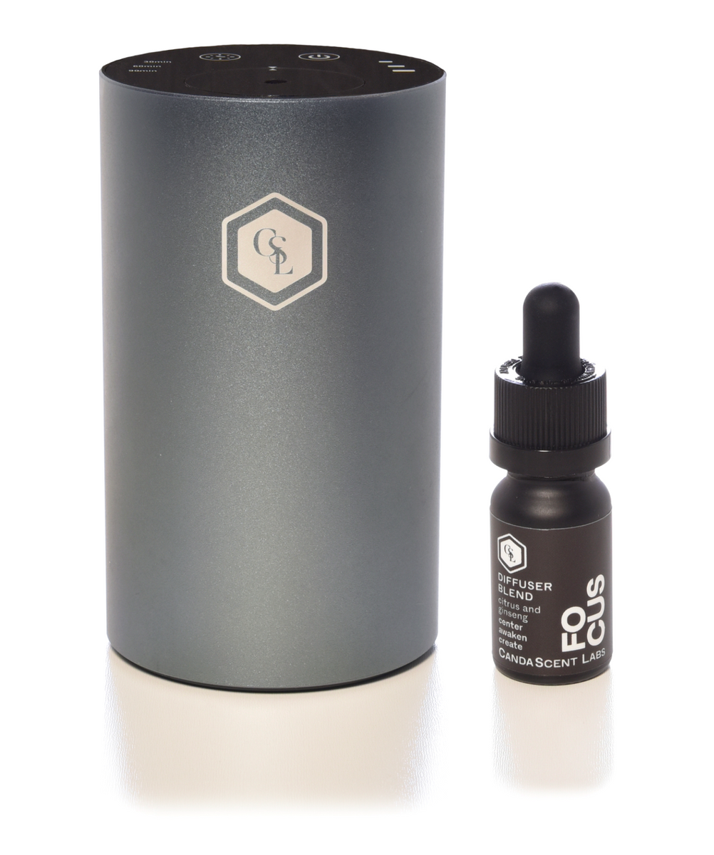 SPECIAL - Waterless Diffuser & FOCUS Diffuser Blend Set | CandaScent Labs